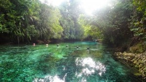 The Enchanted River, la rivière enchantée aux Philippines