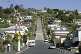 Baldwin Street, la rue la plus pentue au monde