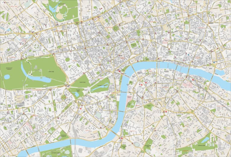Le Plan De Londres : Plan Métro Londres (en PDF & Interactif) : Carte ...
