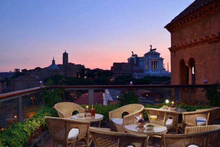Les 15 meilleurs rooftops où boire un verre à Rome