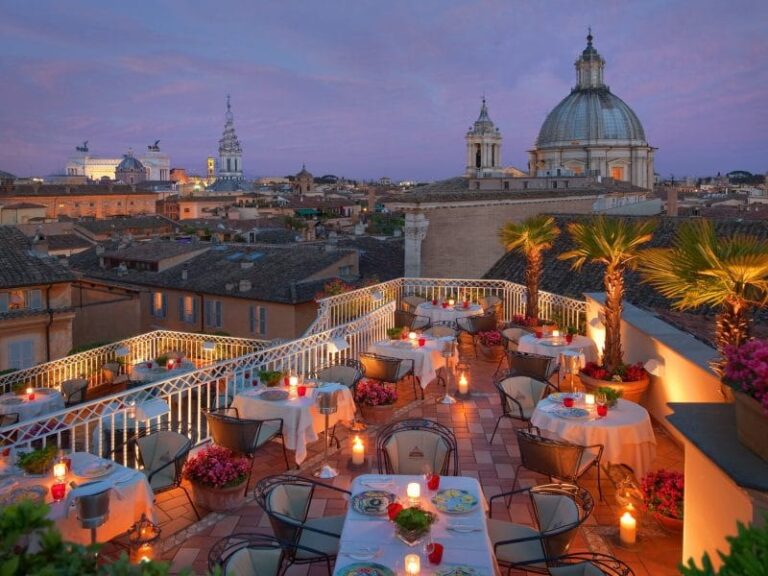 Les 15 meilleurs rooftops où boire un verre à Rome