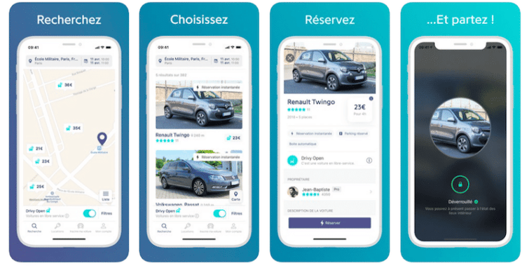 Drivy, location de voitures entre particuliers : avis et test