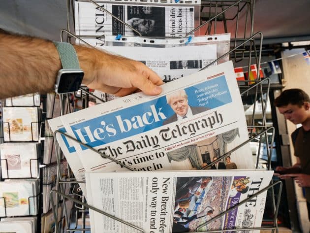 Les 15 journaux britanniques et américains à lire pour progresser en ...