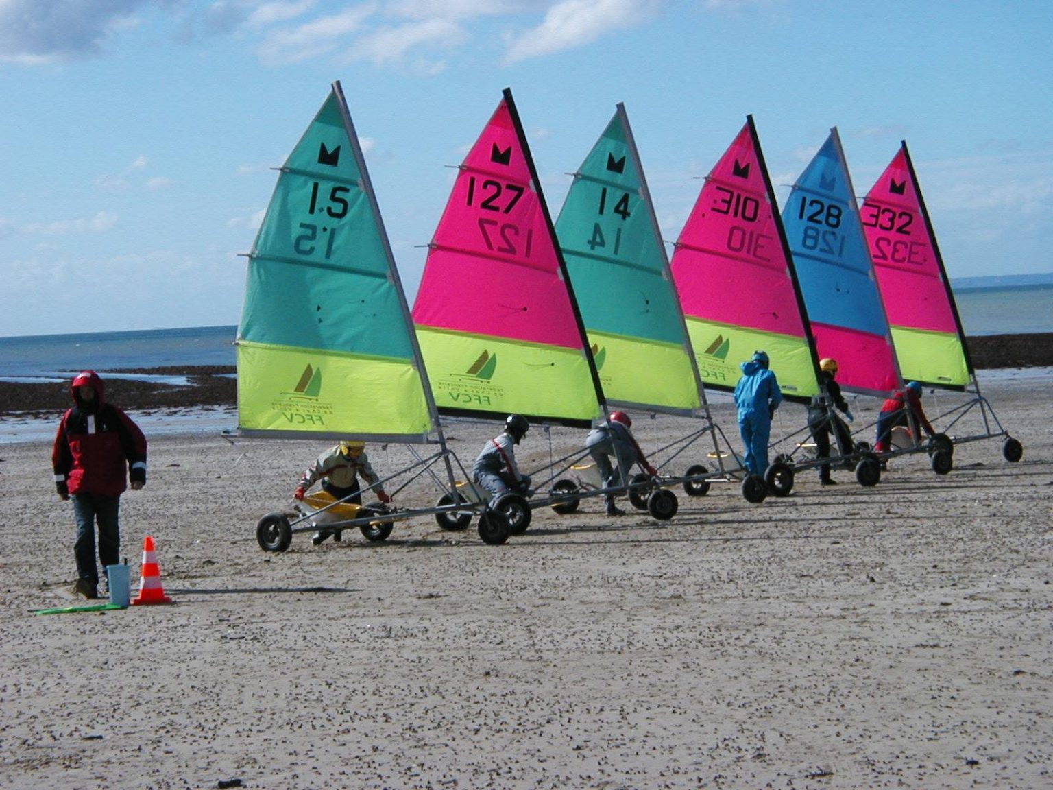 9 endroits où faire du char à voile en Normandie