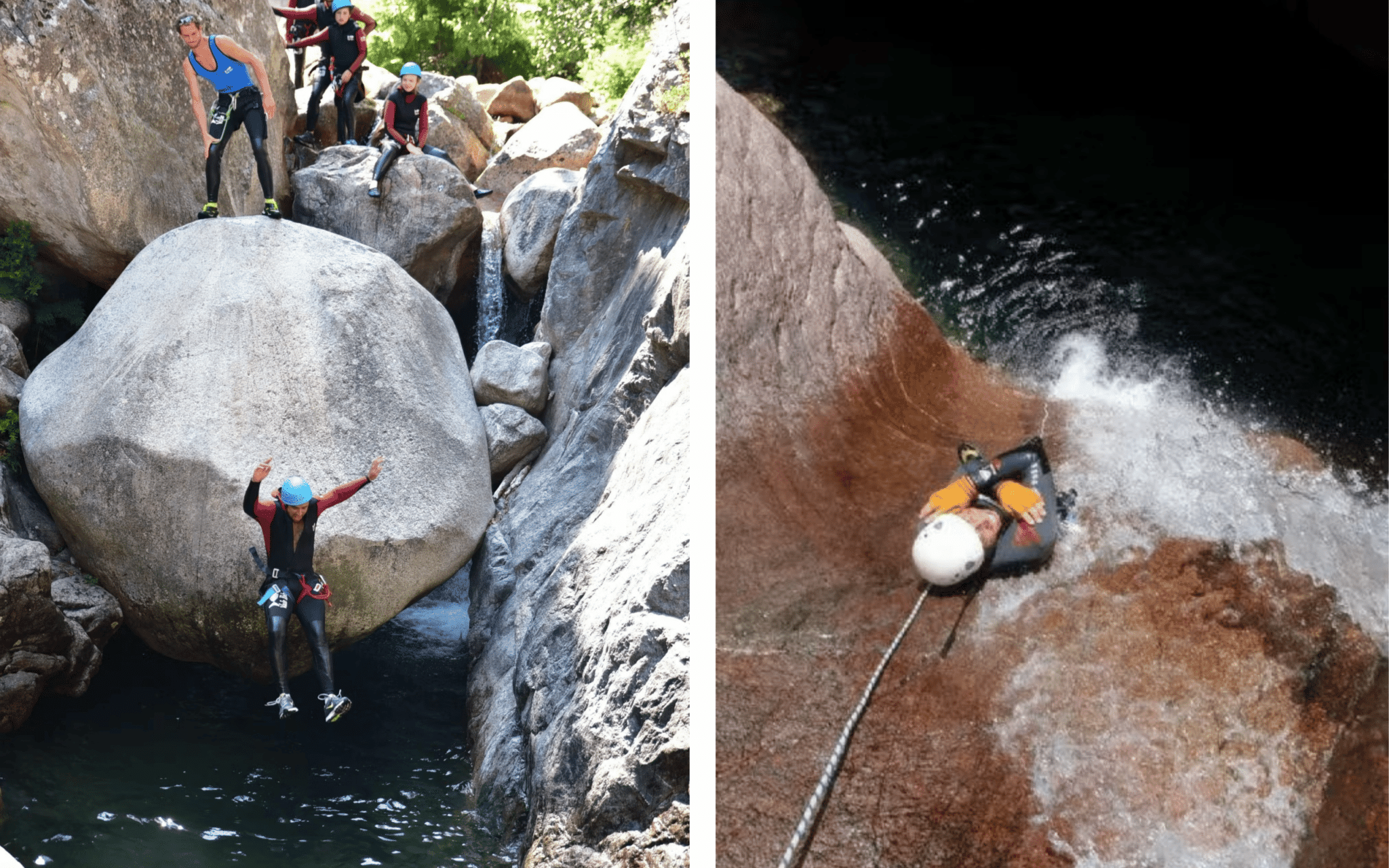 Les endroits où faire du canyoning en Corse, canyoning corse.