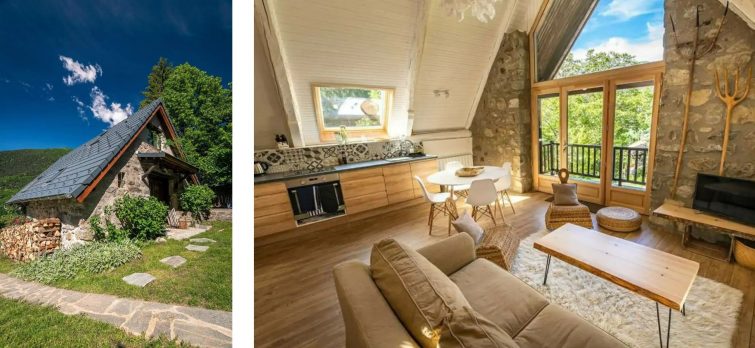 11 chalets triangulaires pour s’immerger en pleine nature