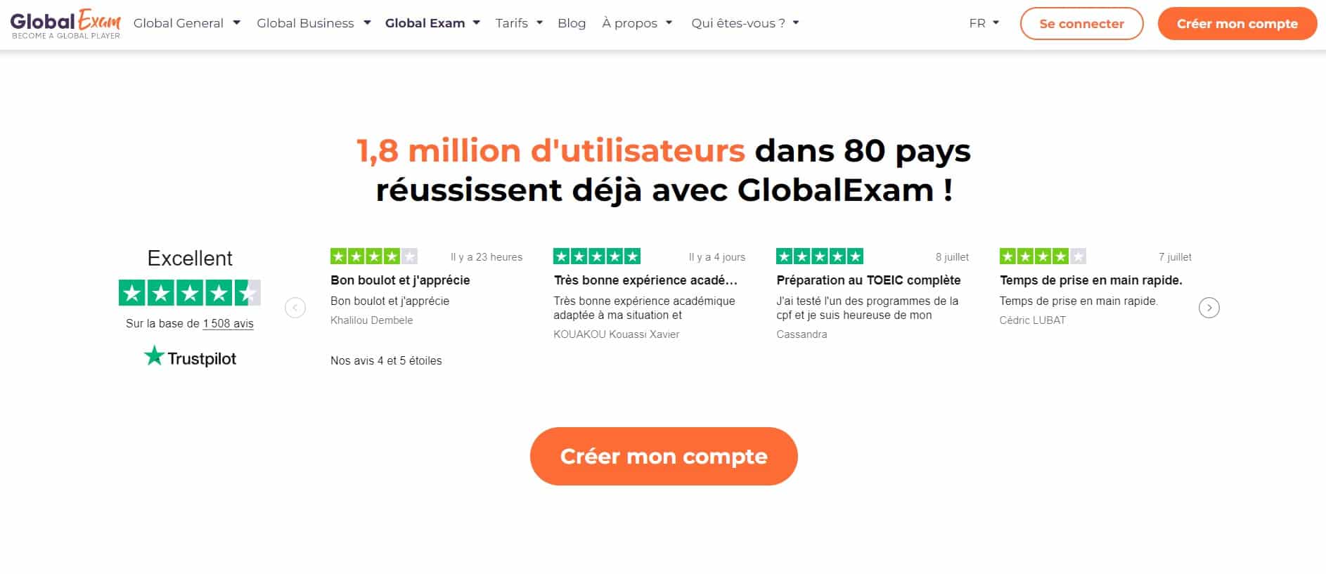 GlobalExam, le spécialiste de la formation linguistique en ligne
