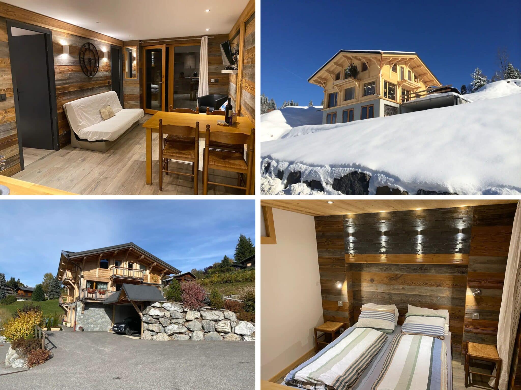 Les 5 meilleurs chalets aux Gets