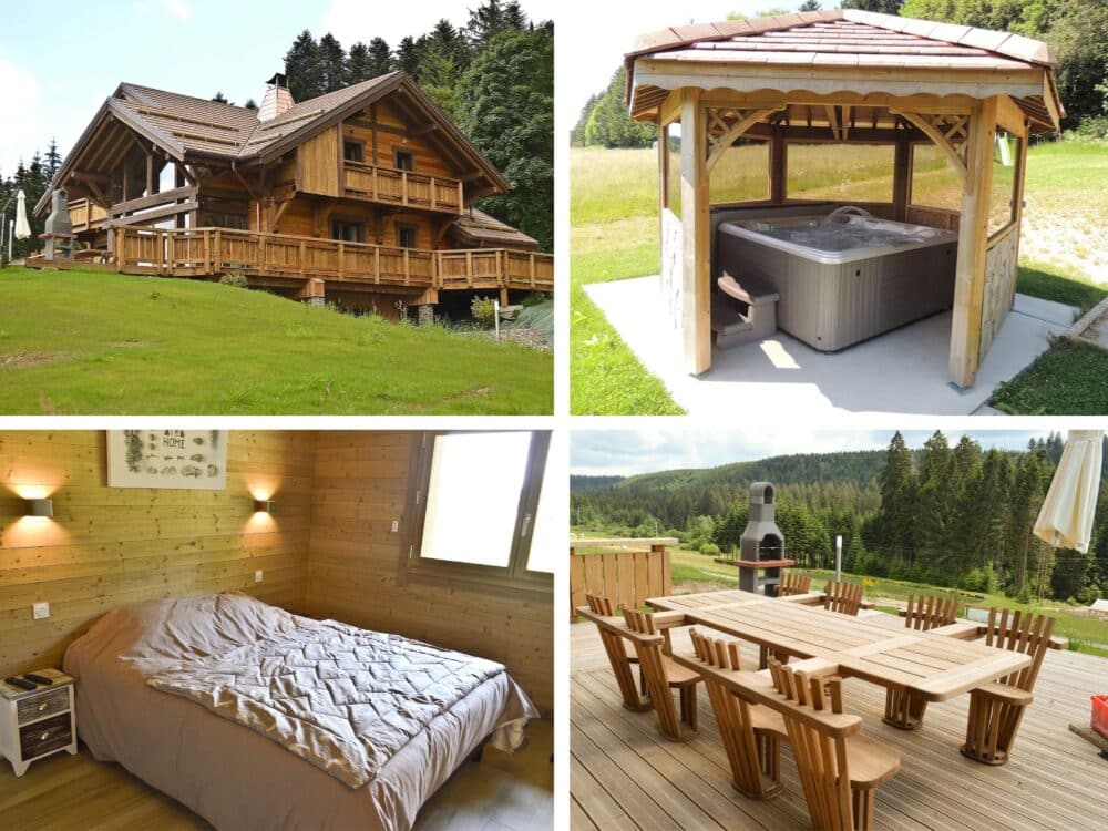 Les 6 meilleurs chalets avec jacuzzi dans les Vosges