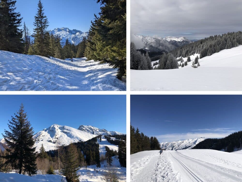 Les 4 meilleures randonnées en raquettes à La Clusaz