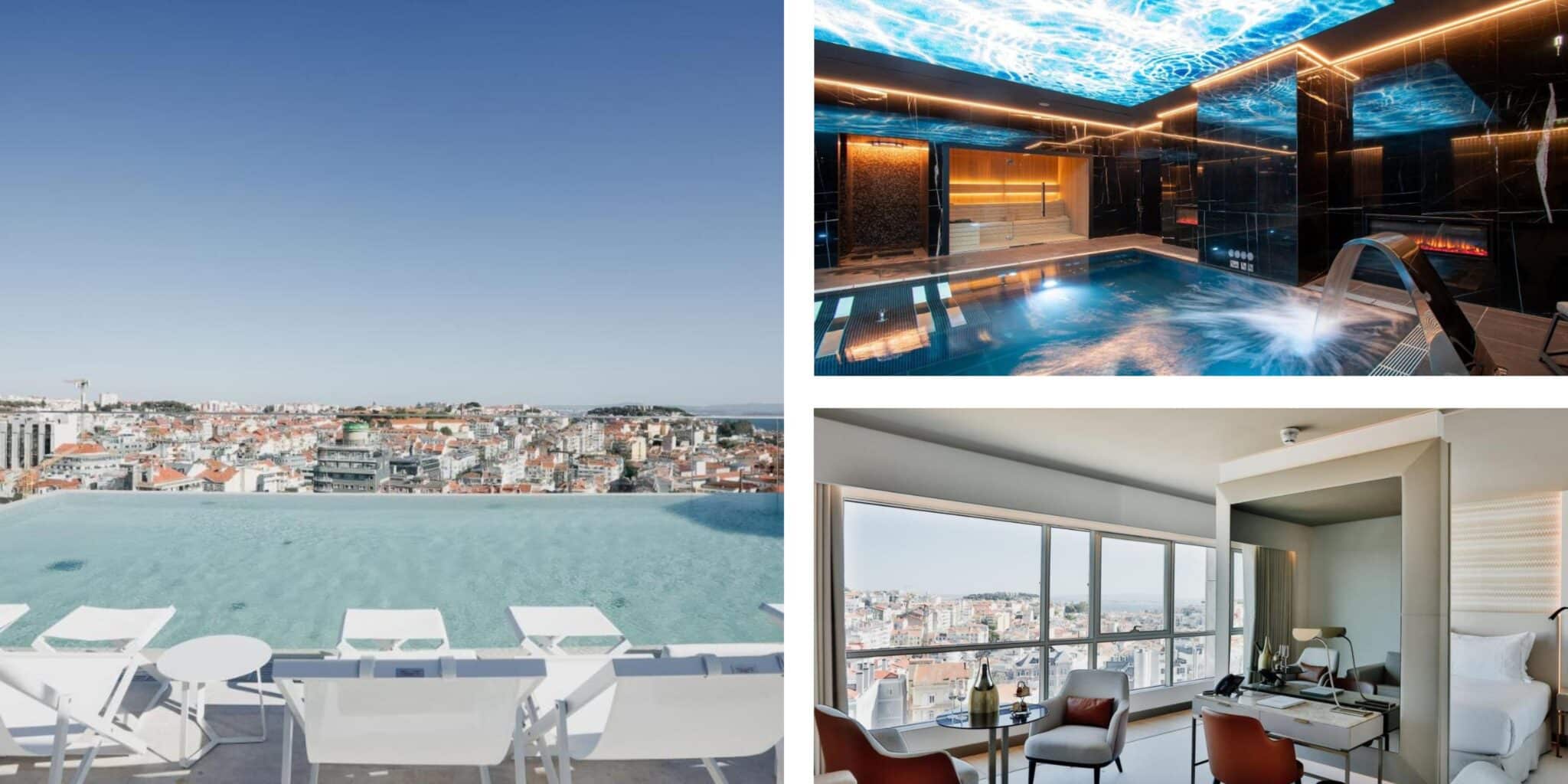 Les 5 meilleurs hôtels avec piscine où loger à Lisbonne