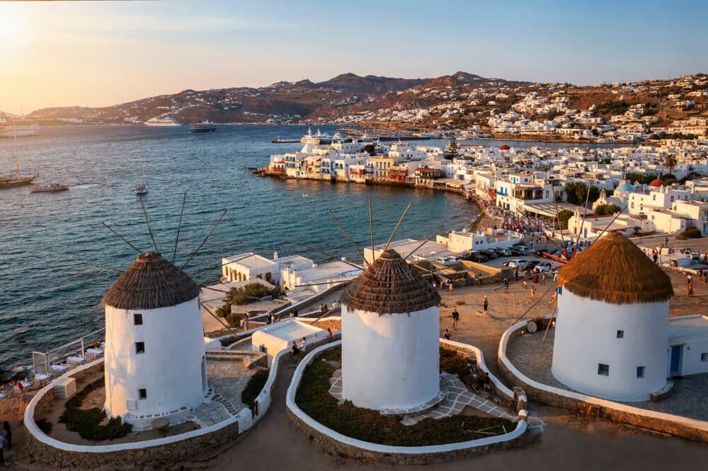 Les plus beaux couchers de soleil dans les Cyclades