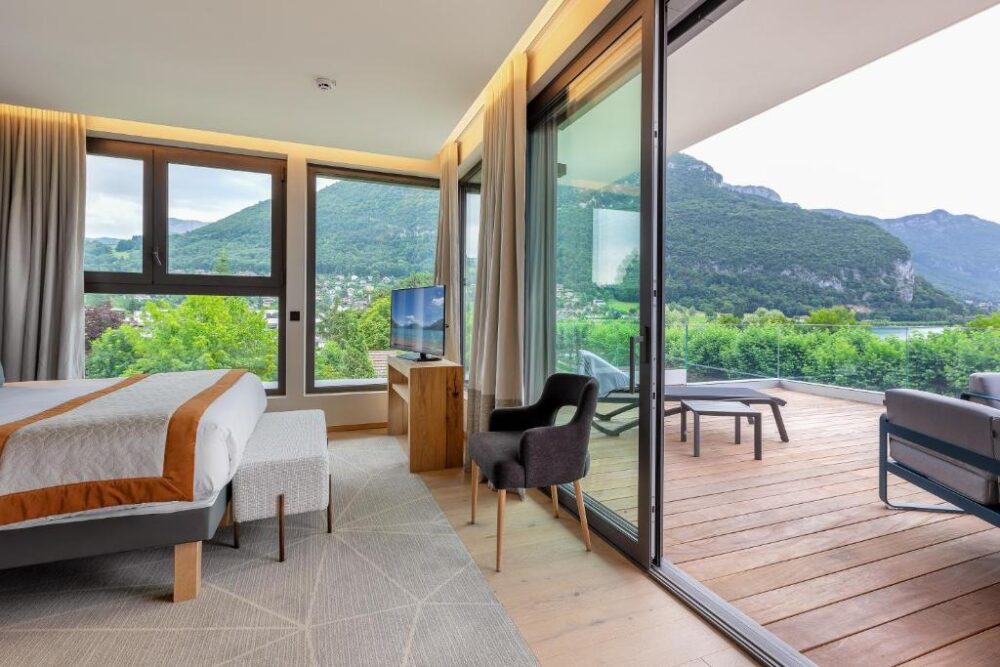 Les 6 meilleurs hôtels de luxe à Annecy