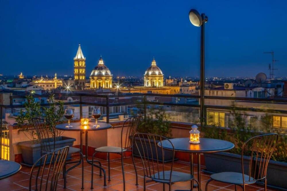 Les 7 meilleurs hôtels avec rooftop à Rome