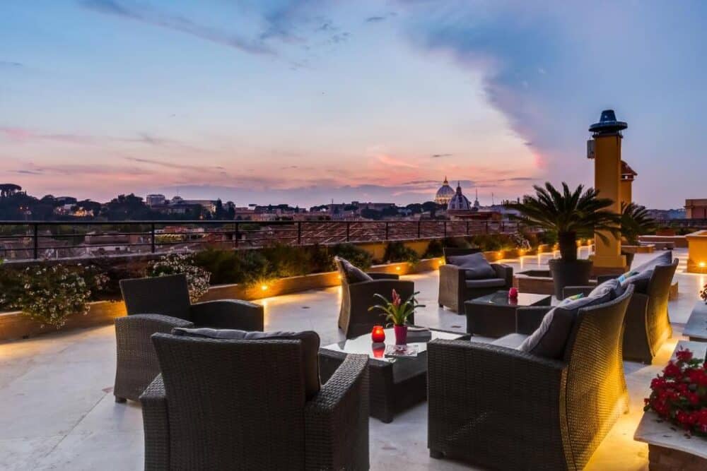Les 7 meilleurs hôtels avec rooftop à Rome