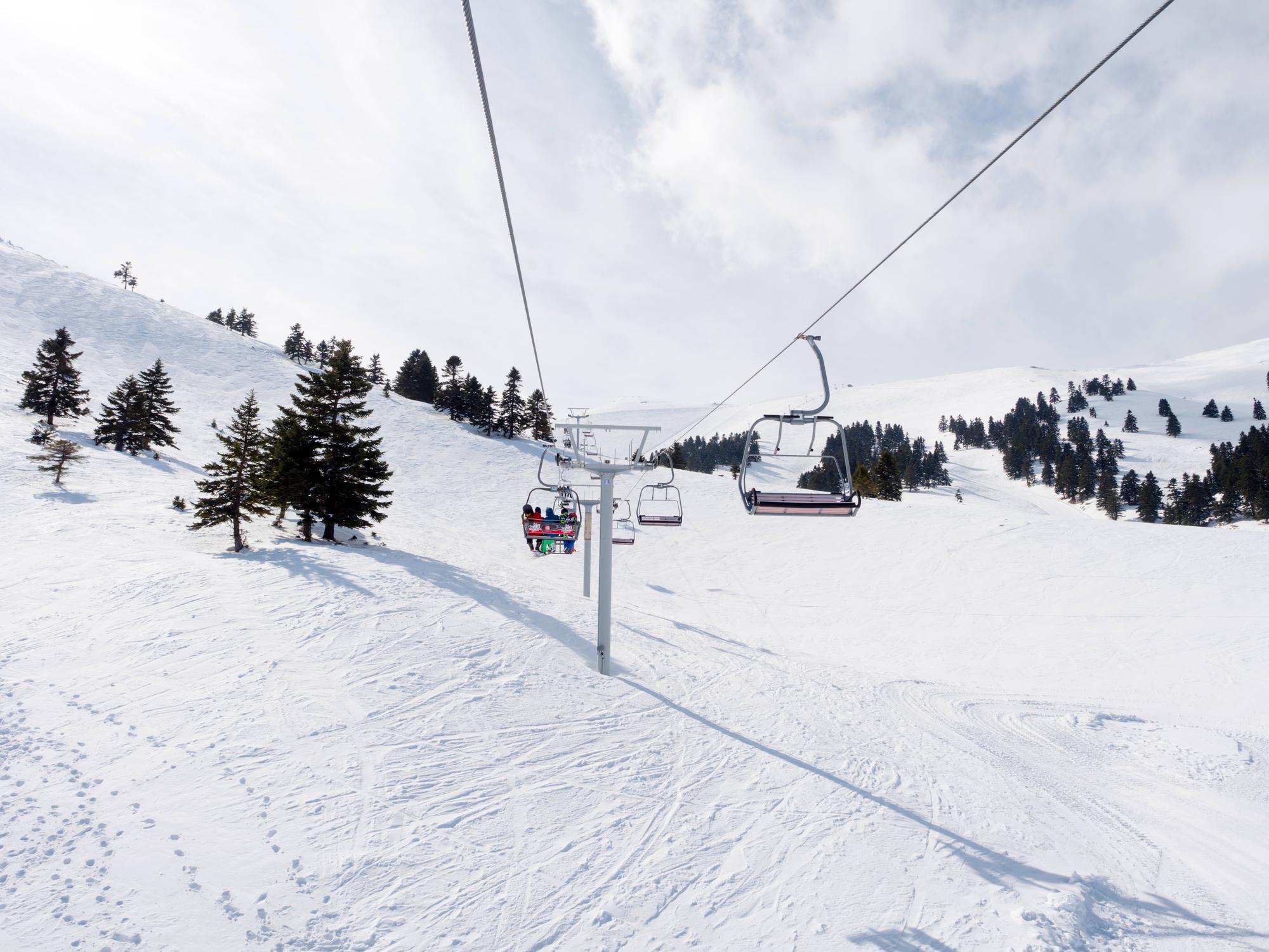 Les 8 endroits pour faire du ski en Grèce