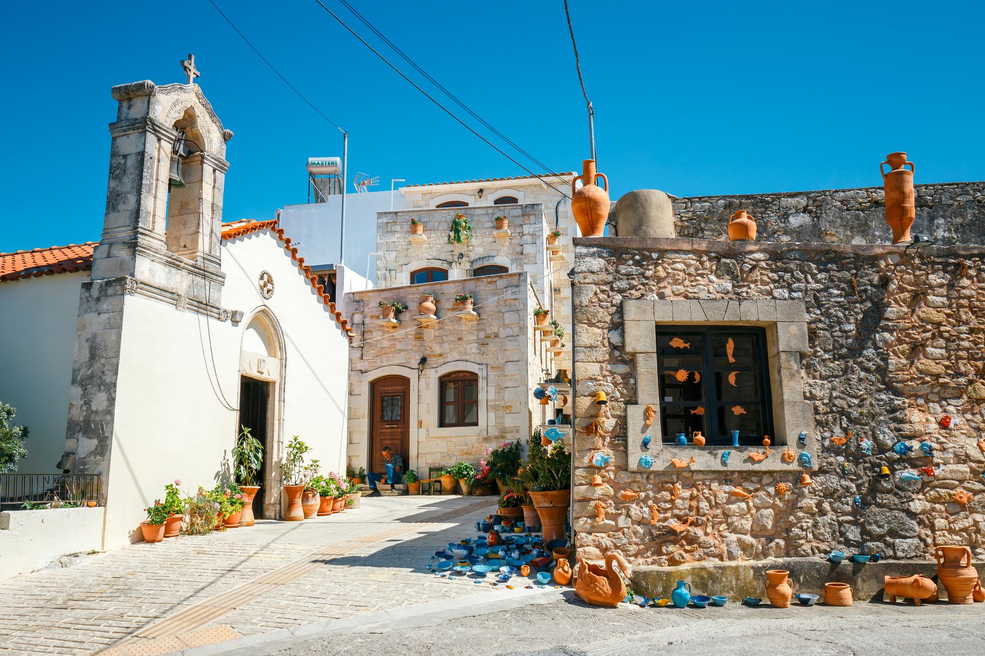 6 villages de montagnes où dormir en Crète