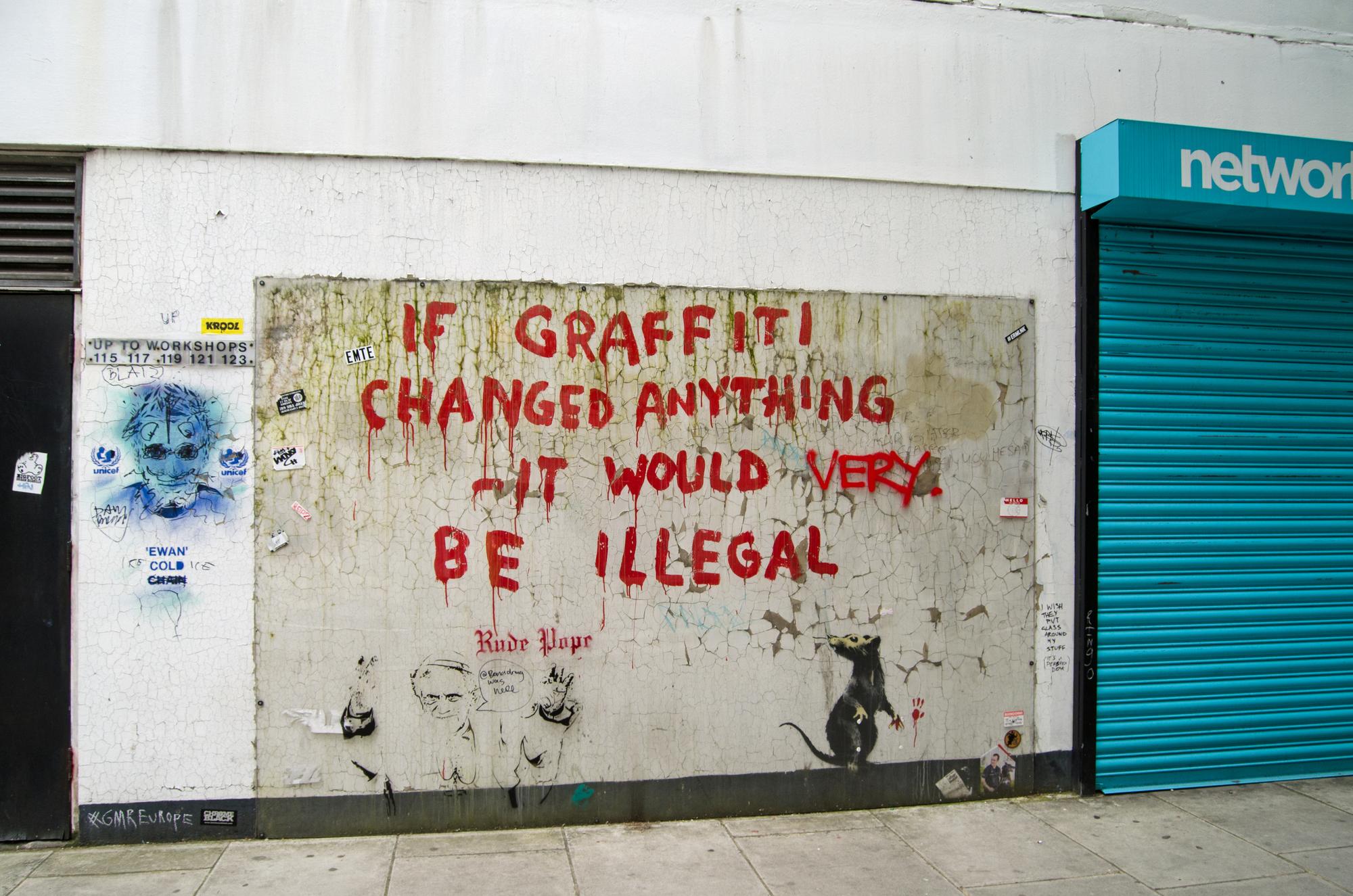 6 lieux pour voir les œuvres les plus iconiques de Banksy