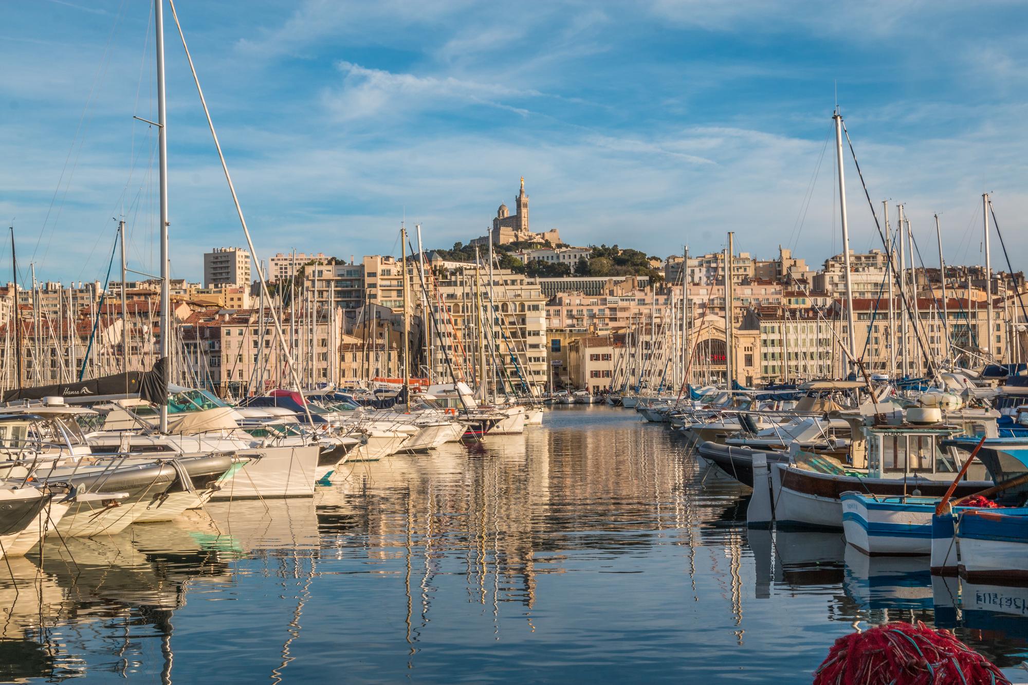Les 5 vues imprenables sur le Vieux-Port de Marseille