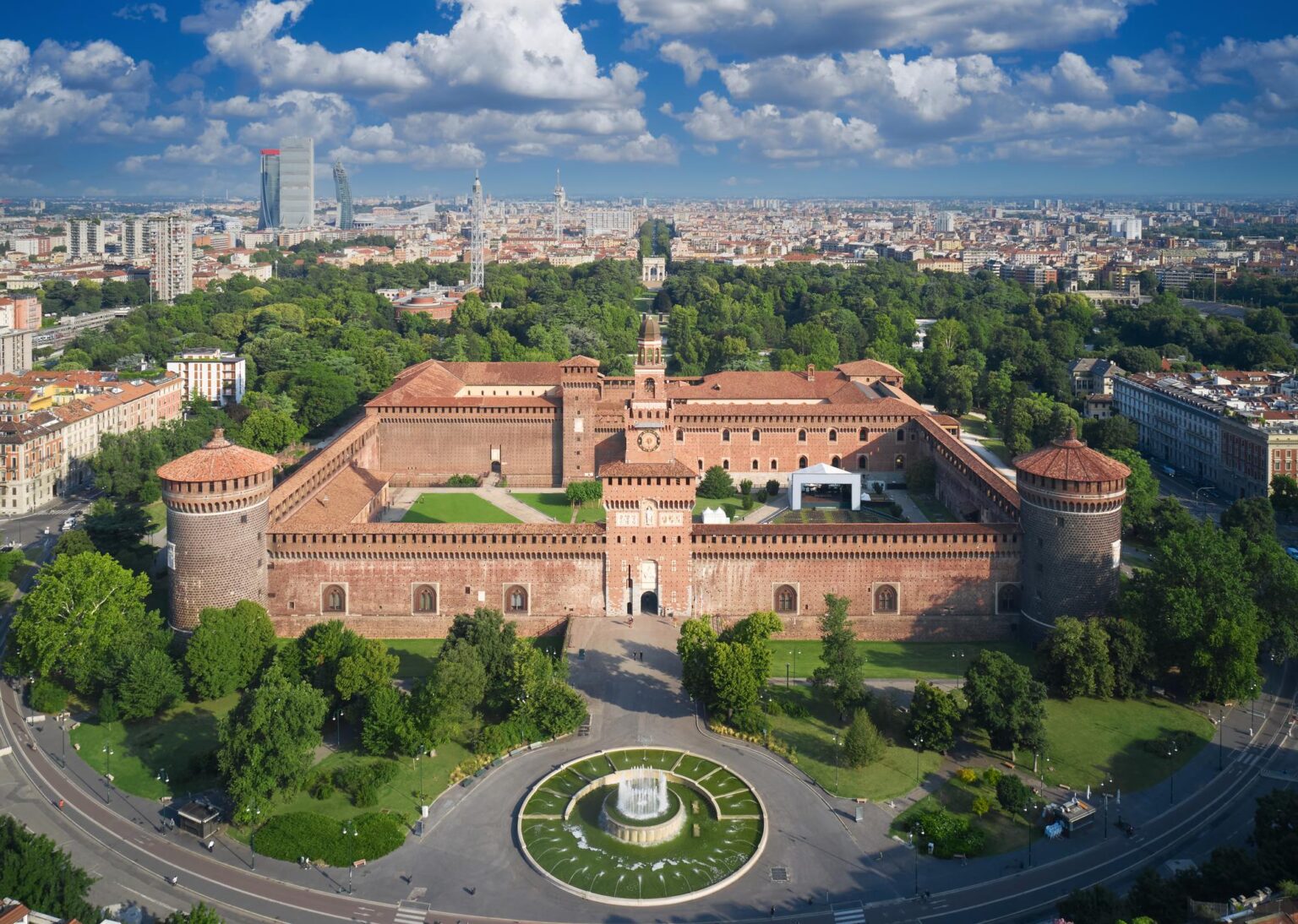 Visiter le Château des Sforza à Milan : billets, prix, horaires