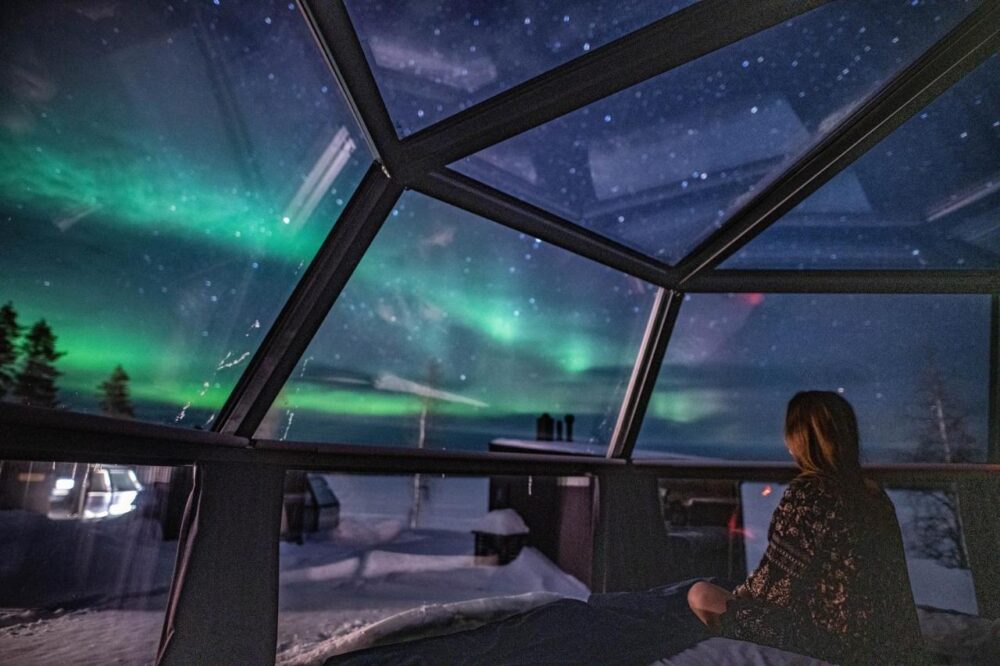 6 hôtels luxueux sous les aurores boréales d'Europe