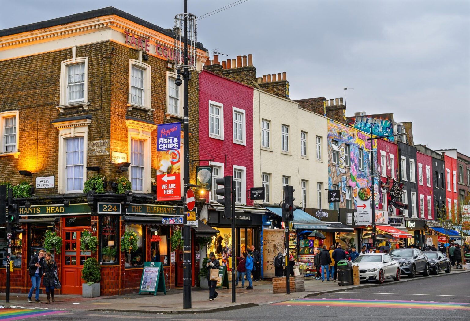 Quartier Camden Town (Londres) : carte, visites, bonnes adresses